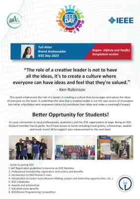 IEEE leaders quotes which inspires me most